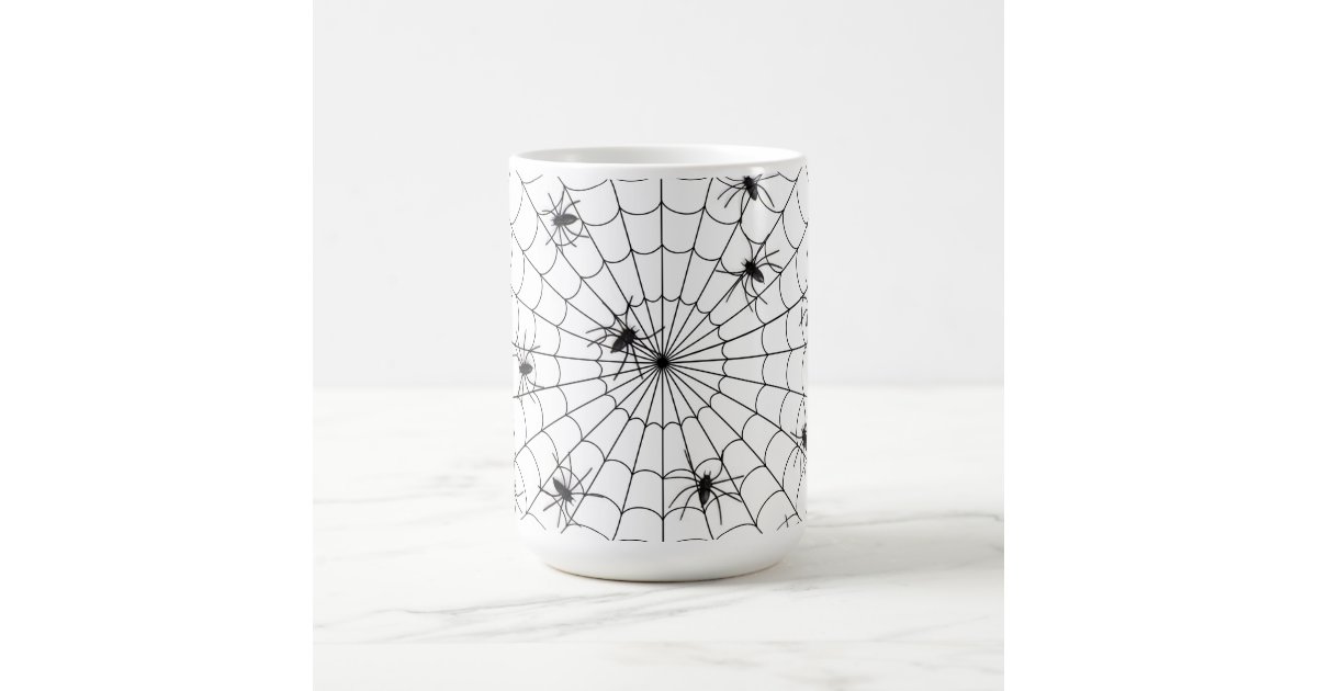 Halloween Mug/Spiders and Spider web Coffee Mug | Zazzle