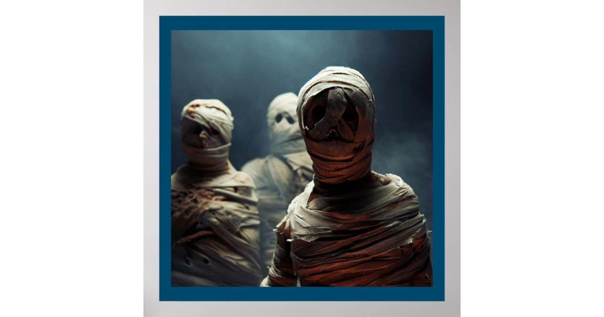 Halloween - Mummies 2 Poster | Zazzle