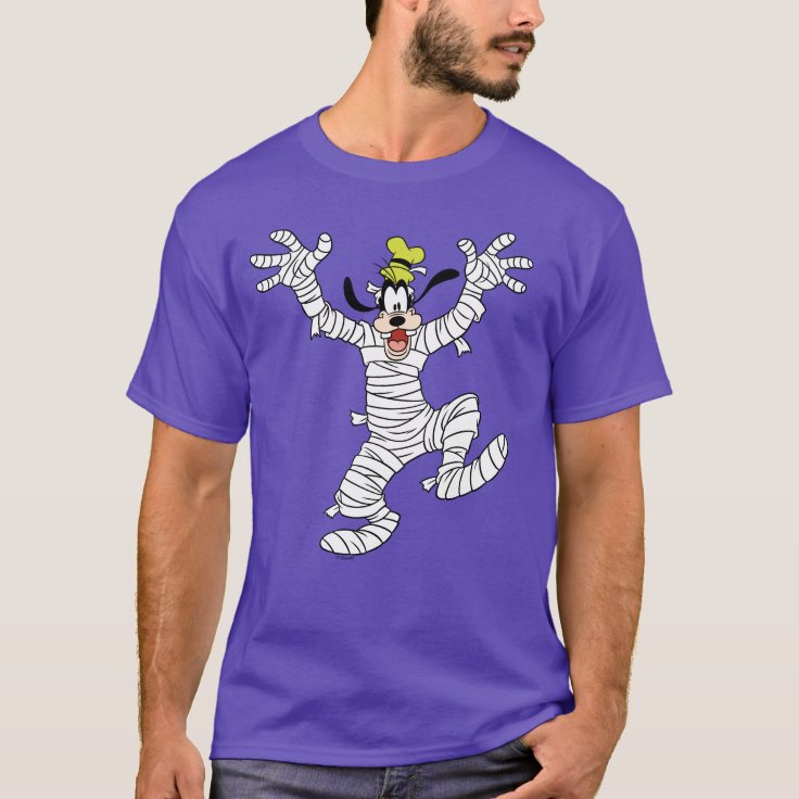 Halloween Mummy Goofy T-Shirt | Zazzle