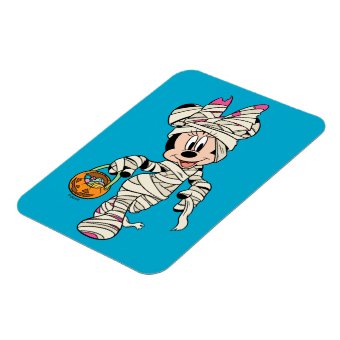 Halloween Mummy Minnie Mouse Magnet | Zazzle