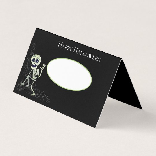 Halloween Name Place Cards | Zazzle.com