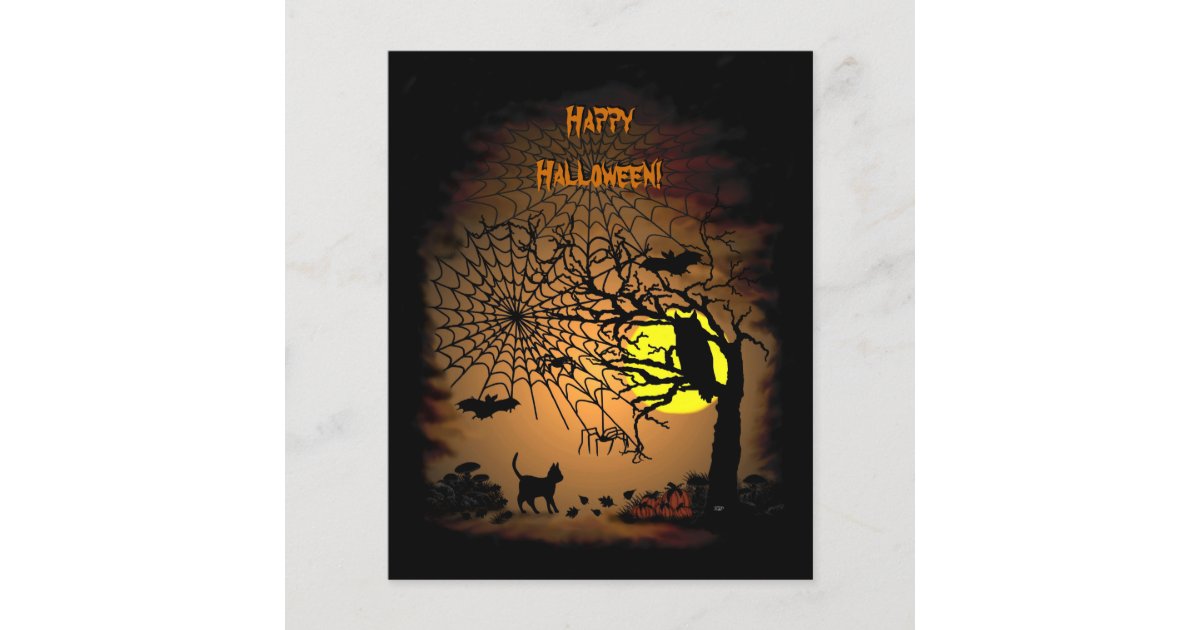 Halloween Night , Happy Halloween! Flyer | Zazzle