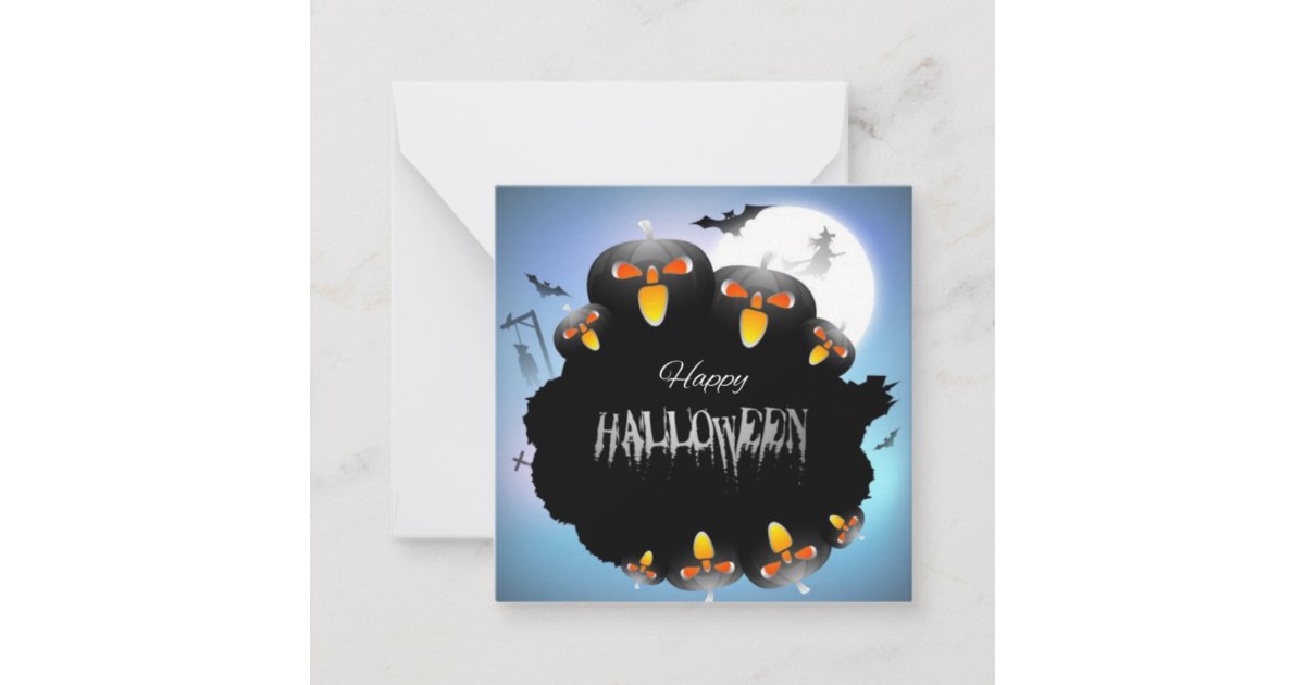 Halloween Note Card | Zazzle