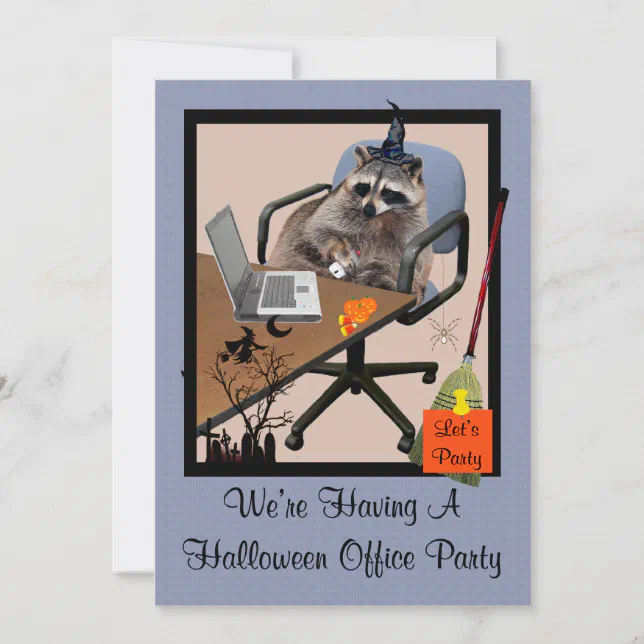 Halloween Office Party Invitation | Zazzle