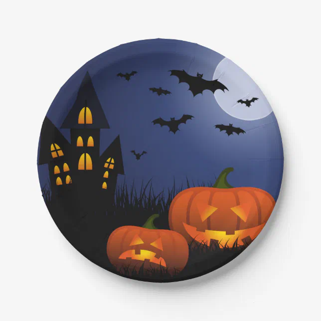 Halloween Paper Plates | Zazzle