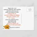 Halloween Party Animals Invitation Postcard | Zazzle