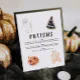 Halloween Party Bar Menu Poster | Zazzle
