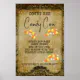 Halloween Party Game Count the Candy Corn Poster | Zazzle