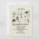 Halloween Party Ghost Black Cat Bat Invitation | Zazzle