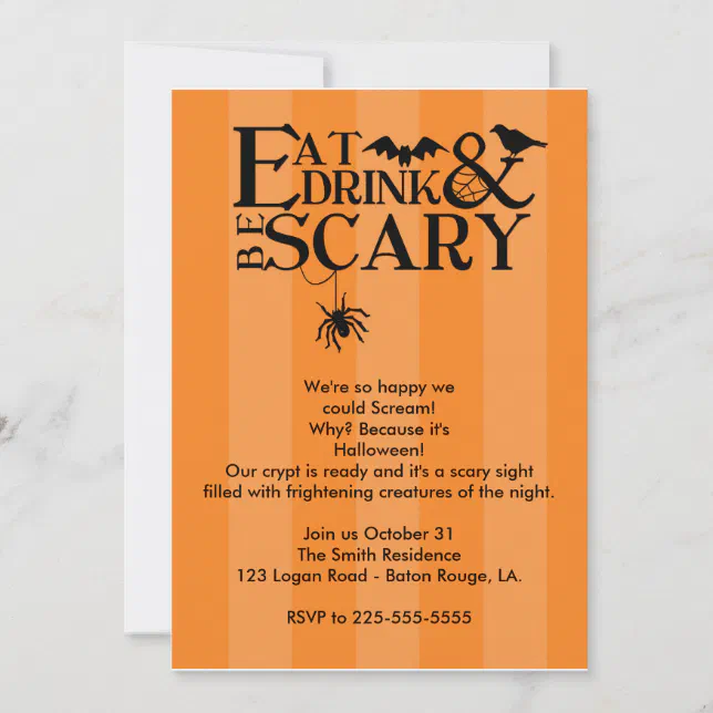 Halloween Party Invitation | Zazzle
