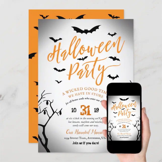 Halloween Party Invitation | Zazzle