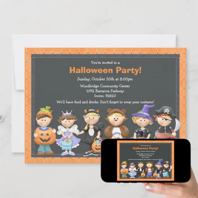 Halloween Party Invitation | Zazzle