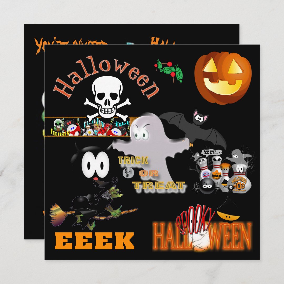 Halloween party invitation | Zazzle