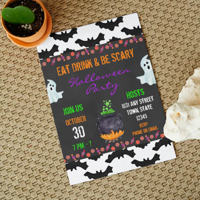 Halloween Party Invitation | Zazzle