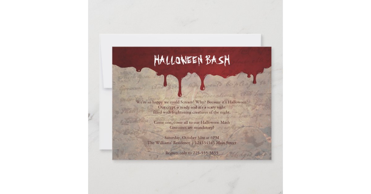 Halloween Party Invitation | Zazzle
