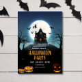 Halloween Party Invitation, Spooky Night Halloween Invitation | Zazzle