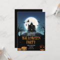 Halloween Party Invitation, Spooky Night Halloween Invitation | Zazzle
