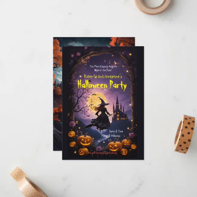 Halloween Party Invitation v2 | Zazzle