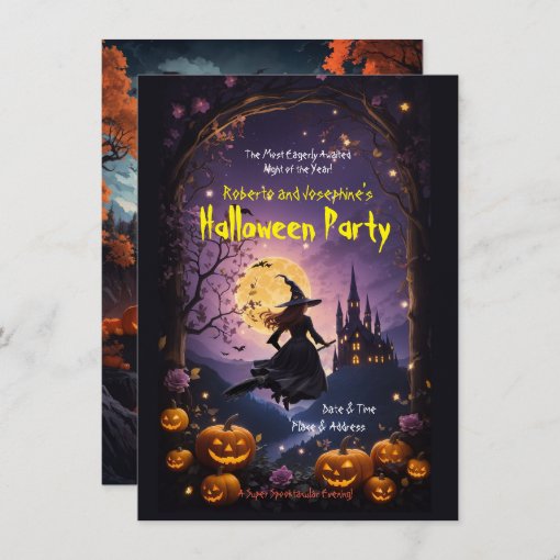 Halloween Party Invitation v2 | Zazzle