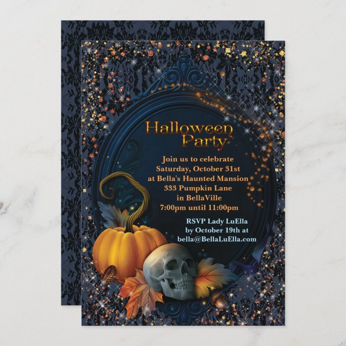 HALLOWEEN PARTY INVITATIONS | Zazzle.com