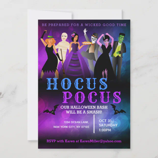 Halloween Party Invitations | Zazzle