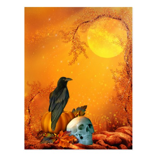 Halloween Postcard | Zazzle.com