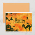 Halloween postcard | Zazzle