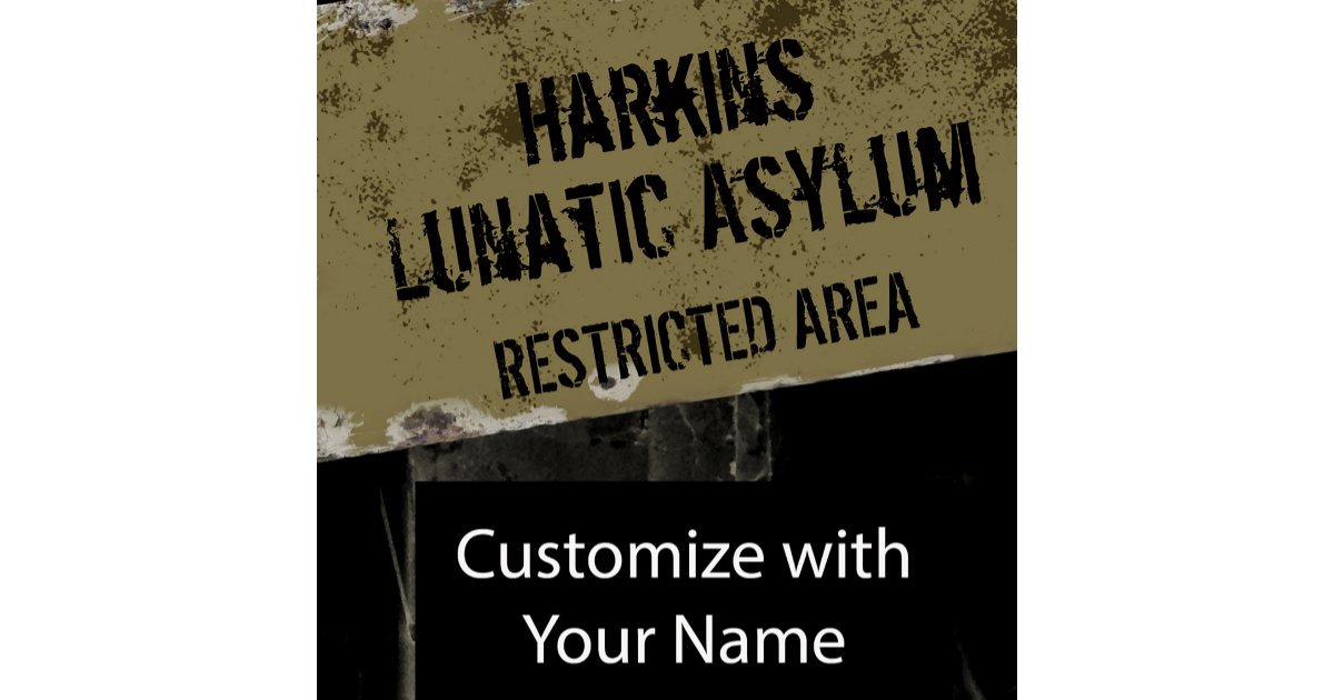 Halloween | Poster | Lunatic Asylum | Zazzle