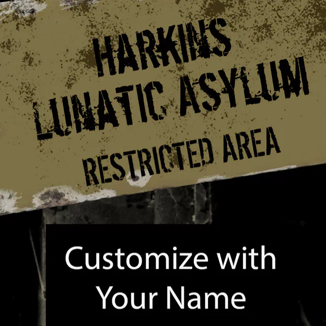 Halloween | Poster | Lunatic Asylum | Zazzle