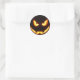 Halloween pumpkin face stickers | Zazzle