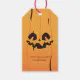 Halloween Pumpkin Gift Tag | Zazzle