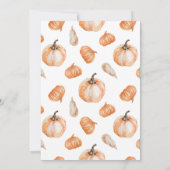 Halloween Pumpkin Little Boo Baby Shower Invitation | Zazzle