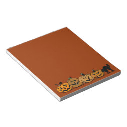 Halloween pumpkins notepad | Zazzle