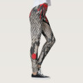 Halloween Python Snake Skin - Gory Dripping Blood Leggings | Zazzle