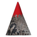 Halloween Python Snake Skin - Gory Dripping Blood Party Hat | Zazzle