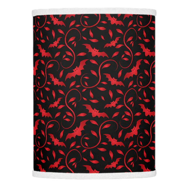 halloween_Scary Flying Bats Design Lamp Shade | Zazzle