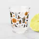 Halloween Scary Pattern – Spooky & Festive Shot Glass | Zazzle