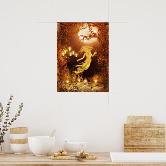 Halloween seance poster | Zazzle