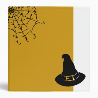 Halloween Silky Spider Binder | Zazzle