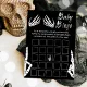 Halloween Skeleton Baby Shower Bingo Game Invitation | Zazzle