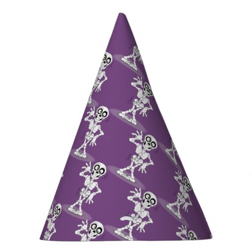 Halloween Skeleton Party Hat | Zazzle