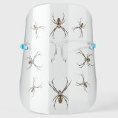 HALLOWEEN SPIDER FACE SHIELD | Zazzle