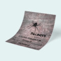 Halloween Spider Party Flyer | Zazzle