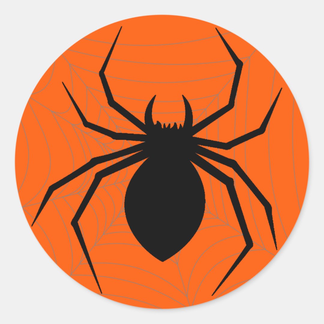 Halloween Spider Sticker | Zazzle