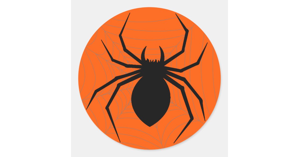 Halloween Spider Sticker | Zazzle