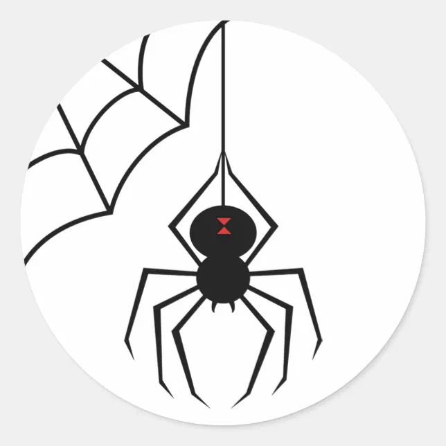 Halloween Spider stickers | Zazzle