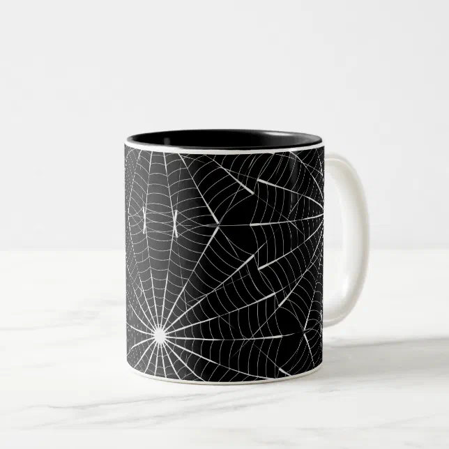 Halloween Spider Webs Coffee Mug | Zazzle