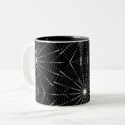 Halloween Spider Webs Coffee Mug | Zazzle