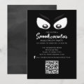 Halloween Spooktacular Ghost QR Code Social Media Invitation | Zazzle
