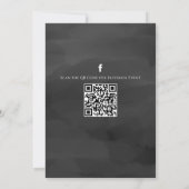 Halloween Spooktacular Ghost QR Code Social Media Invitation | Zazzle